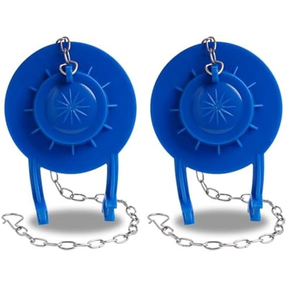 2 Pack Universal 2 Inch Toilet Flapper Compatible with American ...