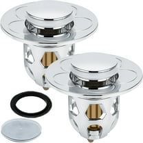 Proflo Pfwo903 Waste And Overflow Push / Pull Stopper Only - Chrome ...