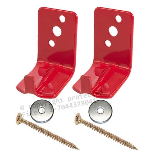 (2 Pack) Universal Fire Extinguisher Mounting System - Walmart.com