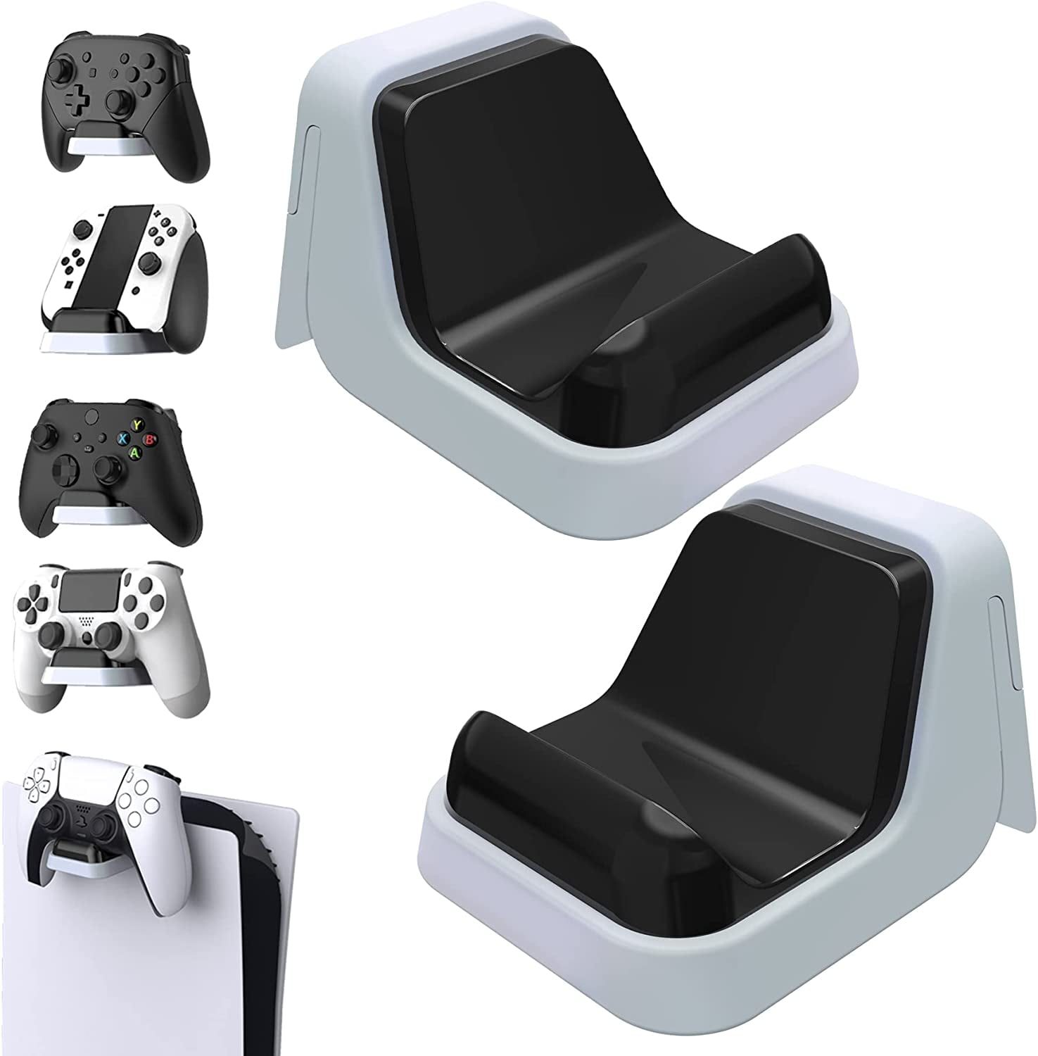 2 Pack Universal Game Controller Wall Mount for ps5 & Headset, Wall ...
