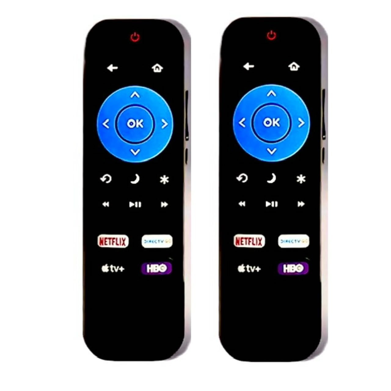 2 Pack Universal Replacement TV Remote Control for All Roku TV, for TCL ...
