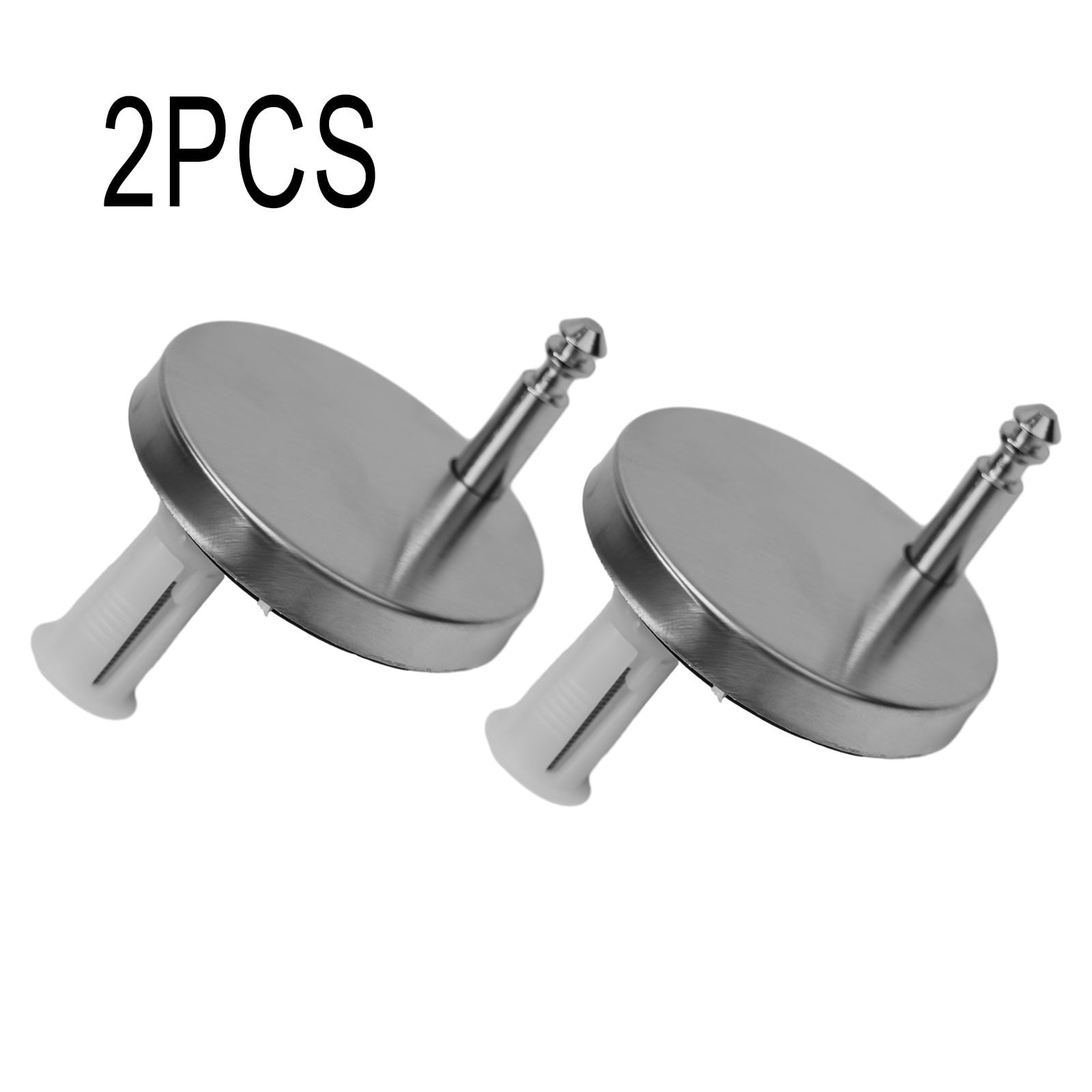 2 Pack Universal Toilet Lid Hinge Screw Toilet Accessories Fixing Bolts ...