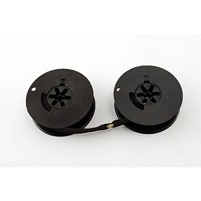 2-Pack Universal Typewriter Ribbon - 1/2" Black and Red Typewriter ...