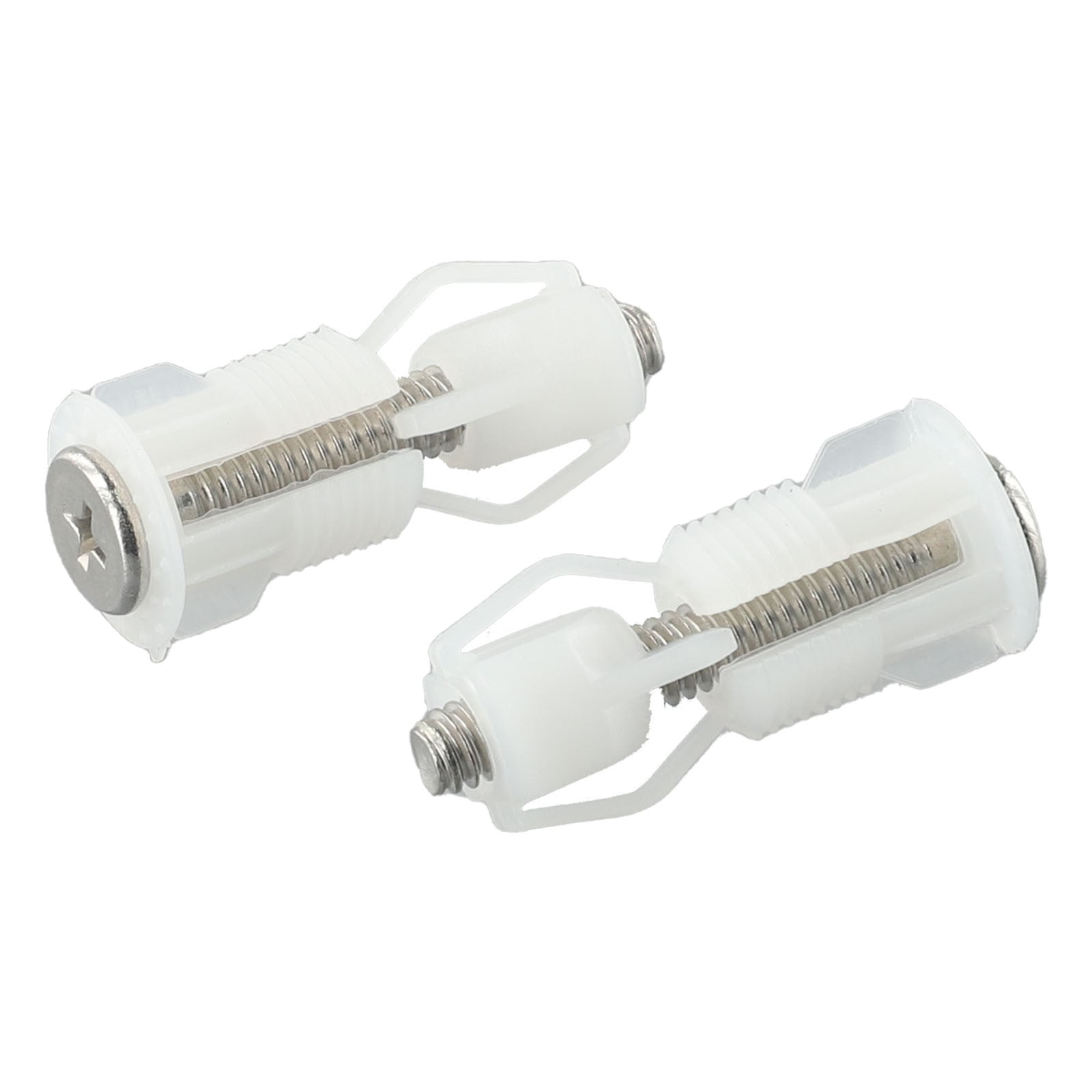 2 Pack Universal White Toilet Seat Screws Replacement, Toilet Seat ...