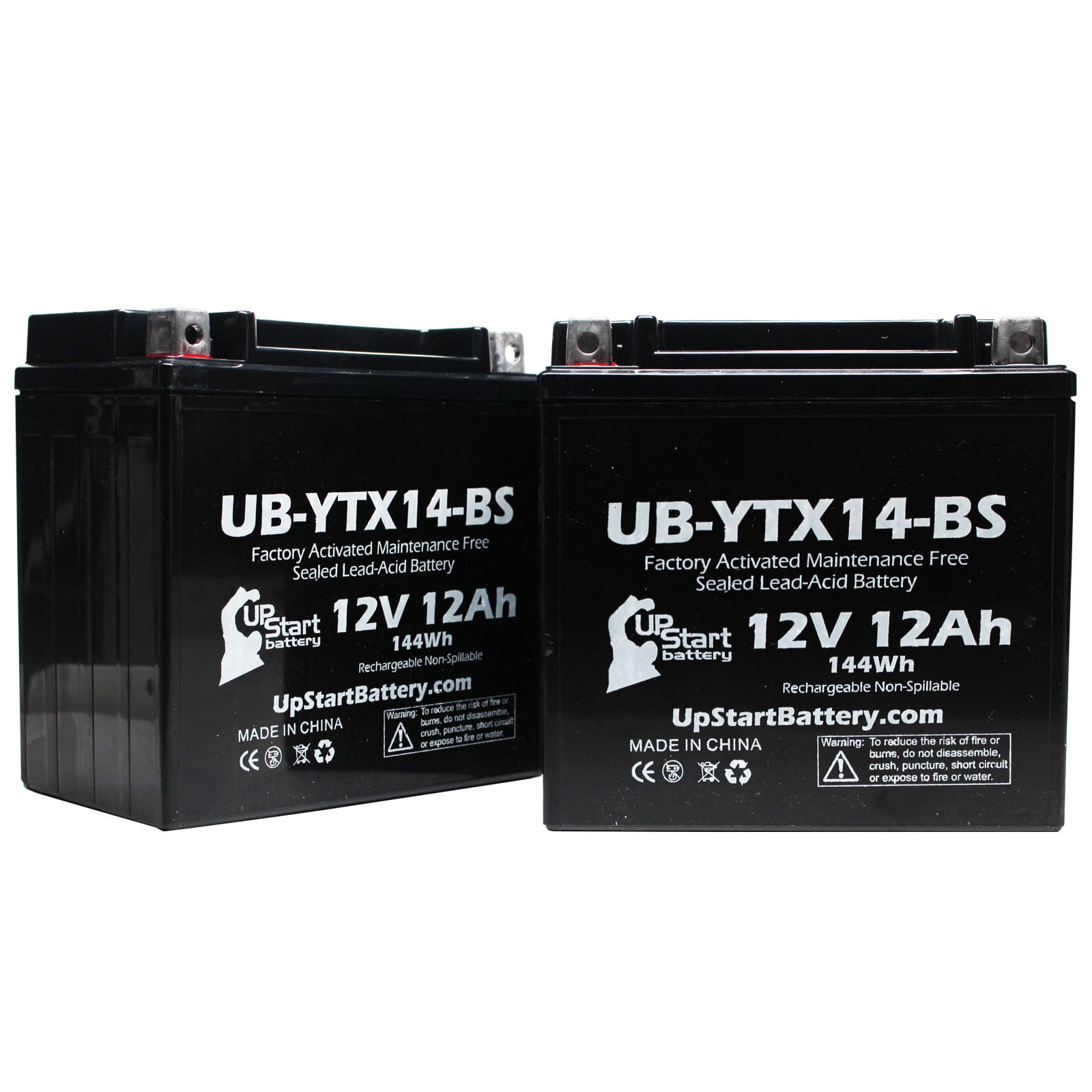 2-Pack UpStart Battery Replacement 2013 BMW R1200GS Adventure 1200 CC ...