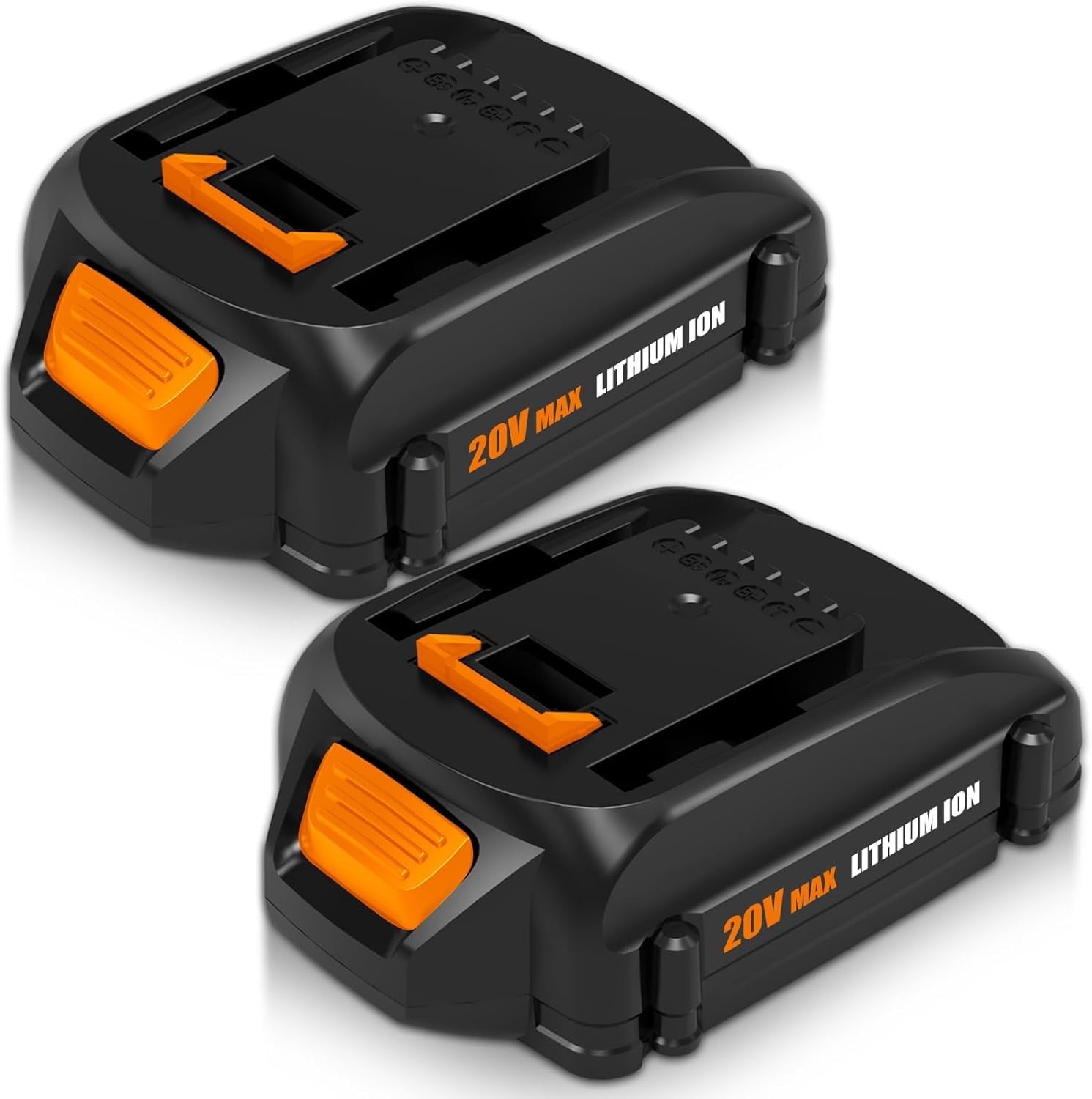 Enermall 2 Pack 3.6Ah WA3525 Battery for Worx 20V Tools WG151 WG155 ...