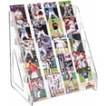 2 Pack Upgraded 5 Tier Acrylic Card Display Stand, Clear Display for ...