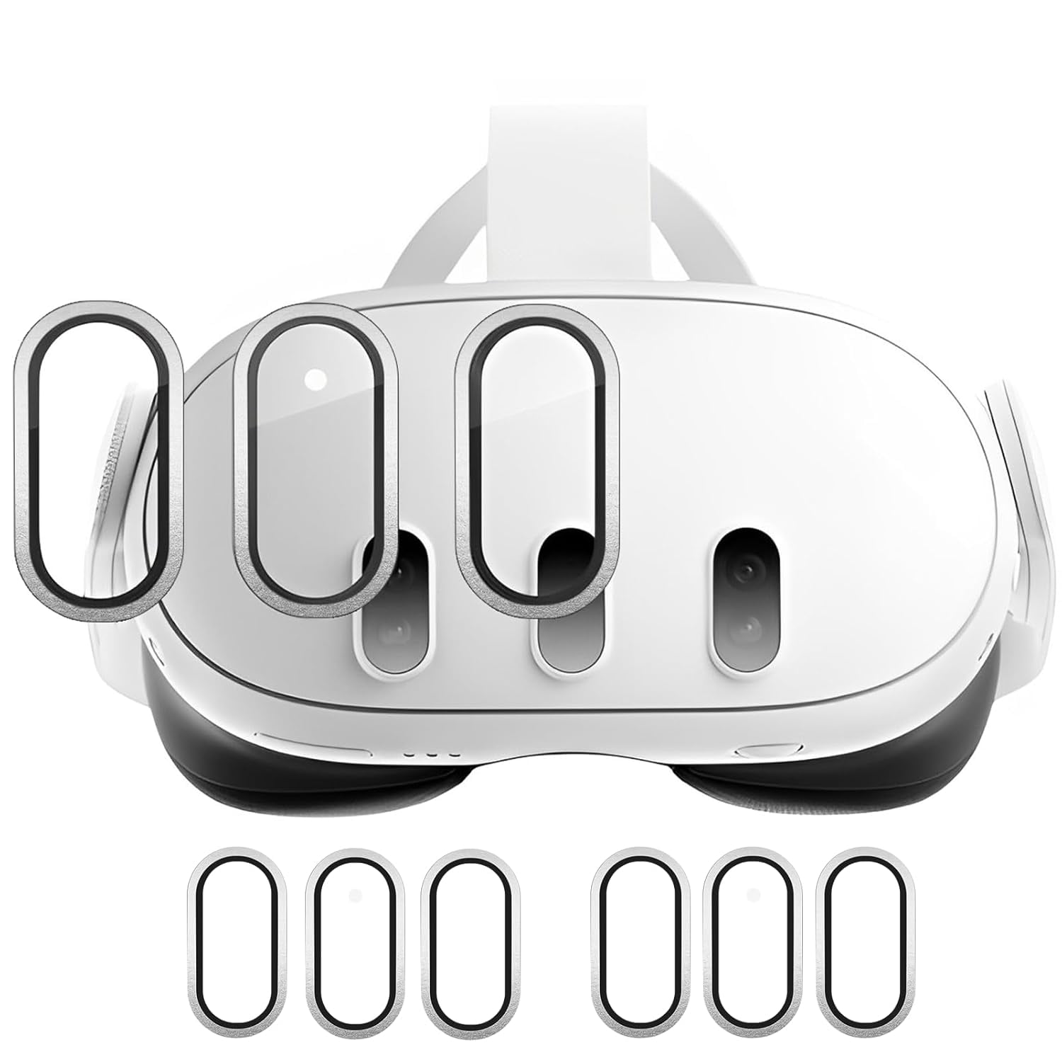2 Pack Upgraded Lens Protector for Meta Quest 3, High Definition Camera ...