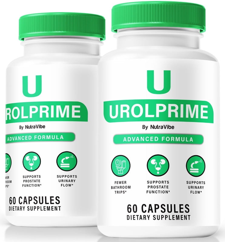 (2 Pack) Urolprime Capsules - Official Urol Prime Pills For Prostate ...