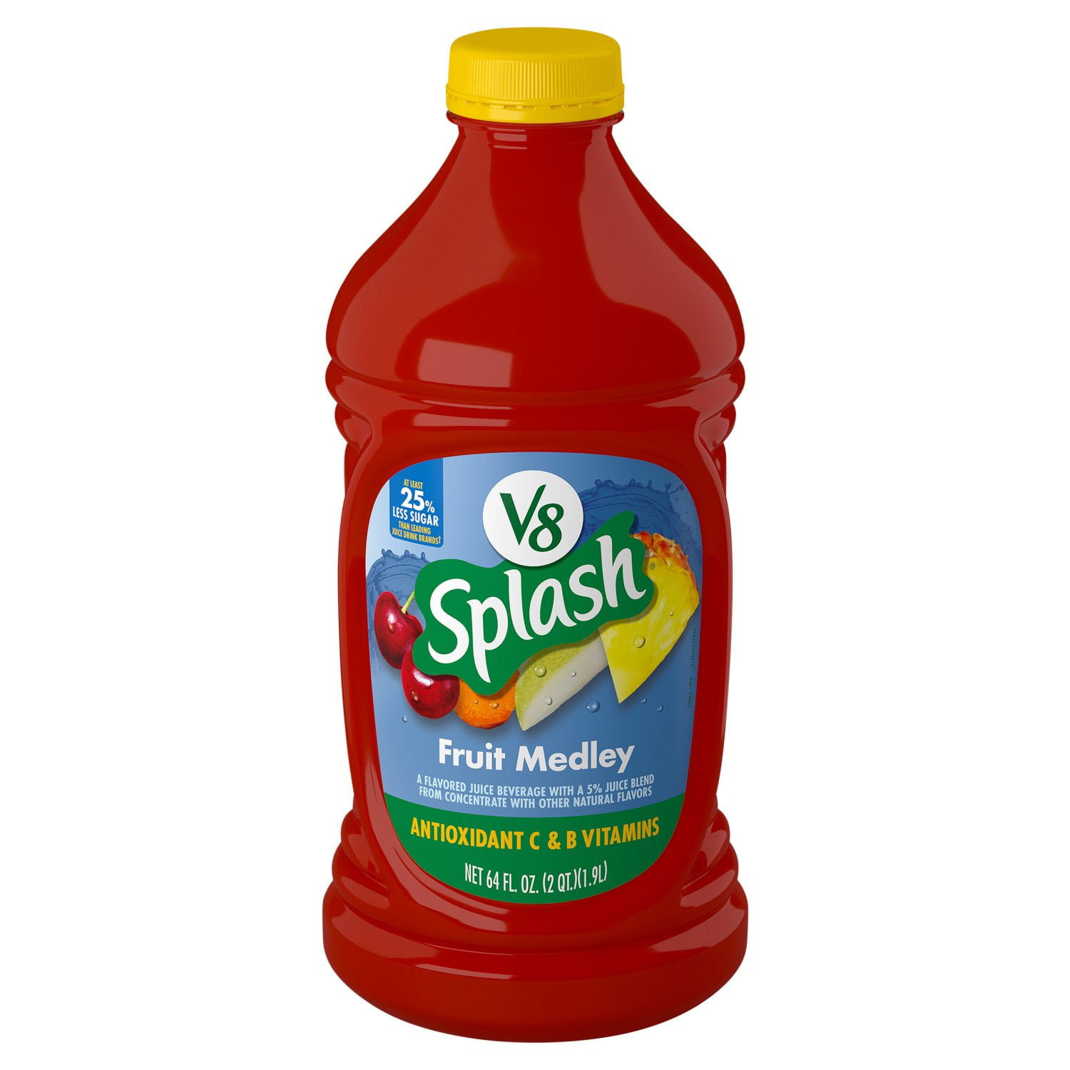 2 Pack - V8 Splash Fruit Medley 64 oz Package May Vary - Walmart.com
