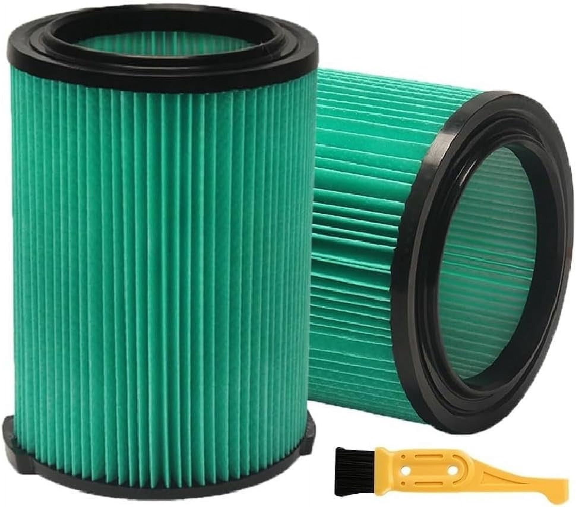 2 Pack VF6000 5-Layer Pleated Replacement Vacuum Filter Compatible for ...