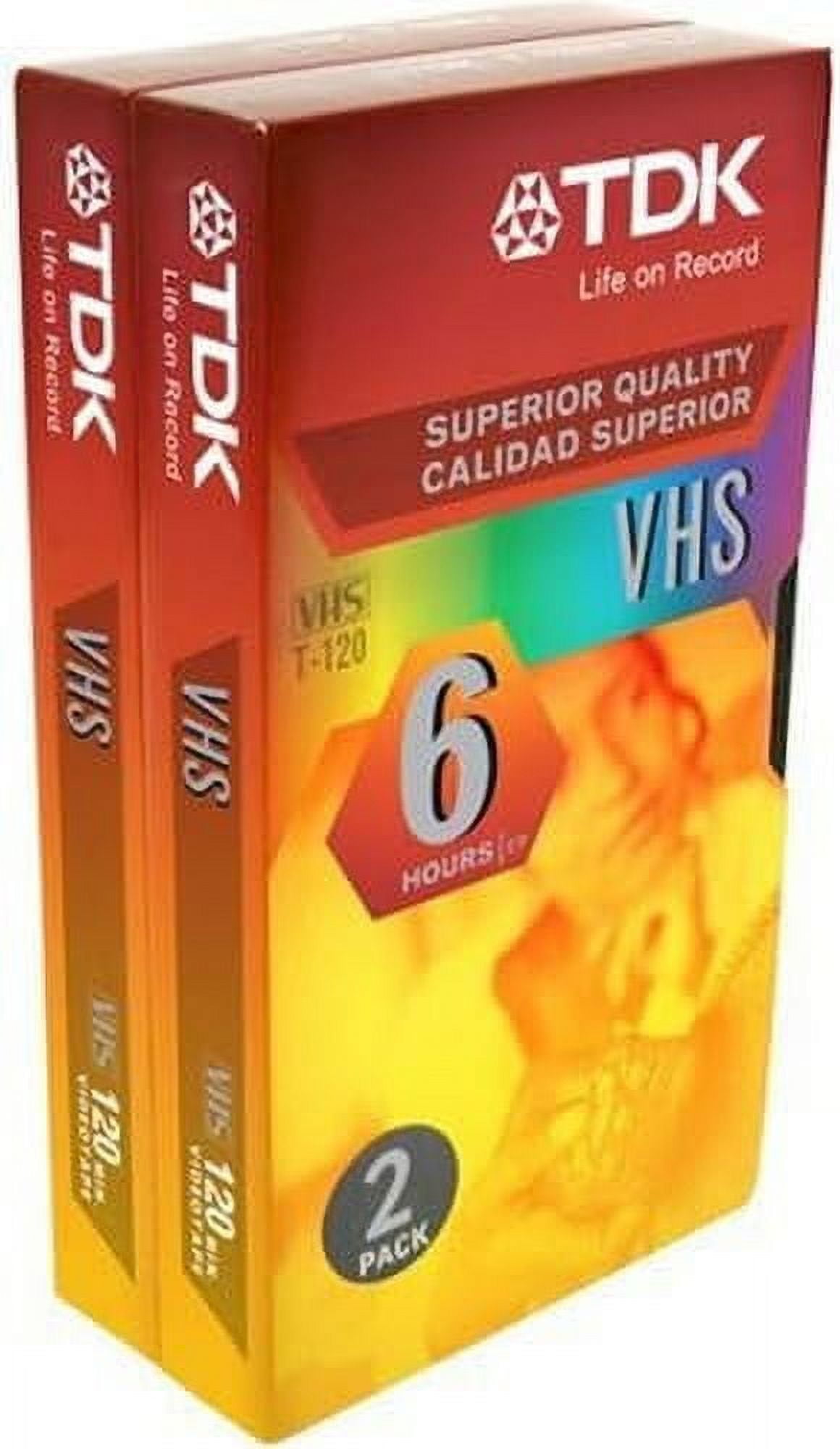 2-Pack VHS Tapes (ST120XPS2) - Walmart.com