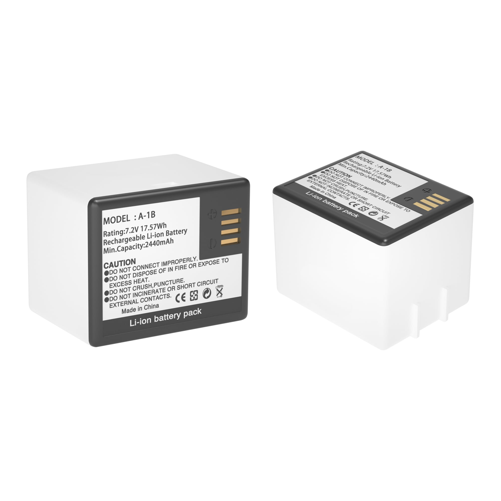 2 Pack VMA4400 Rechargeable Batteries for Arlo Pro Arlo Pro 2 Camera，7 ...