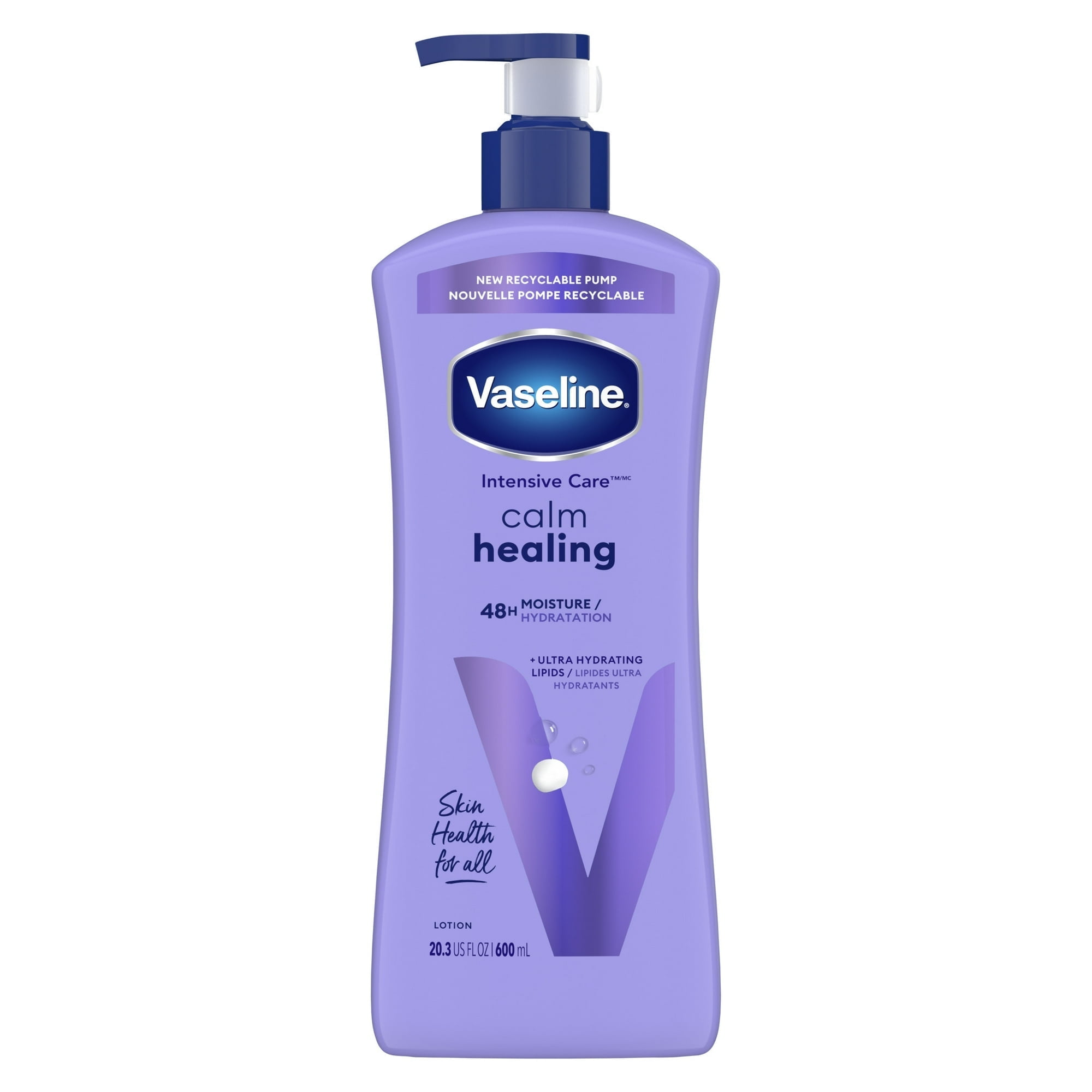 (2 Pack) Vaseline Intensive Care Calm Healing Women's Body Lotion Dry ...