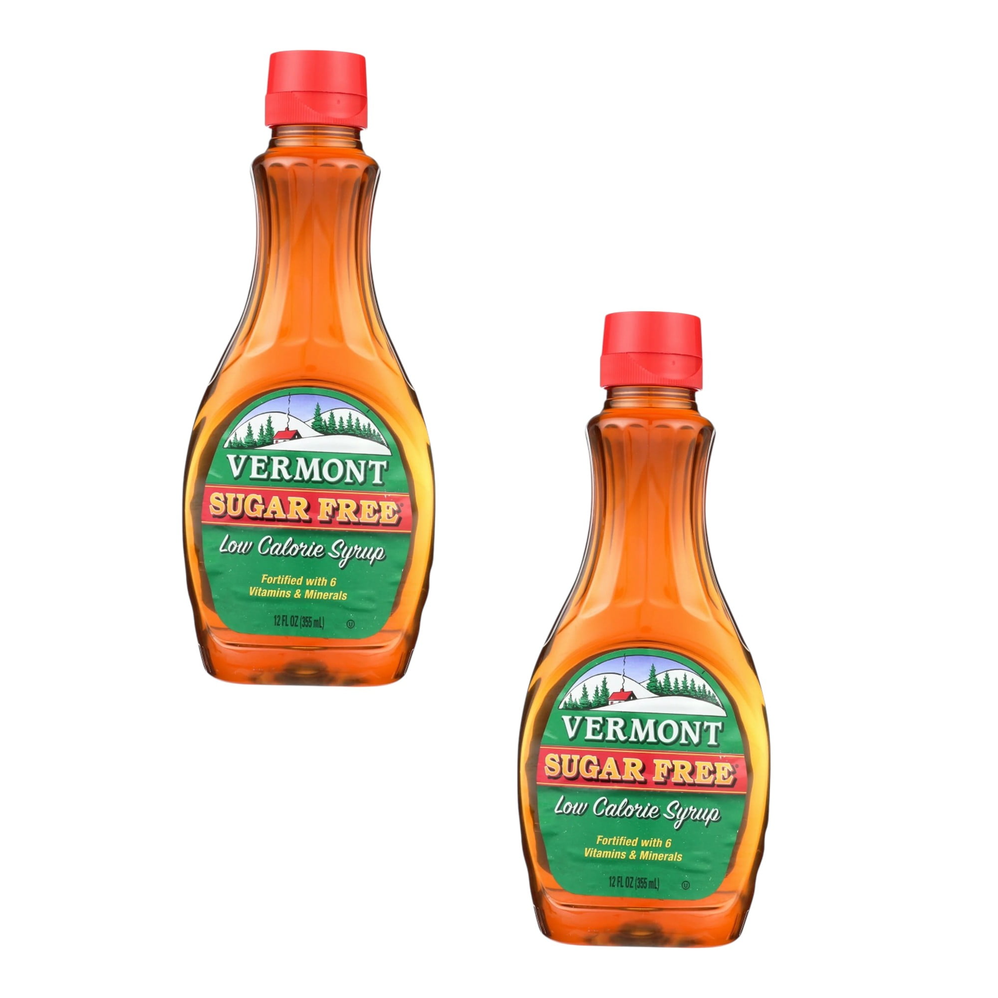 ( 2 Pack ) Vermont Low Calorie Syrup, 12 Fl Oz - Walmart.com