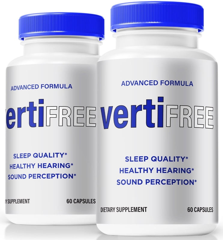 (2 Pack) Vertifree Capsules for Vertigo- Advanced Ear Support, Natural ...