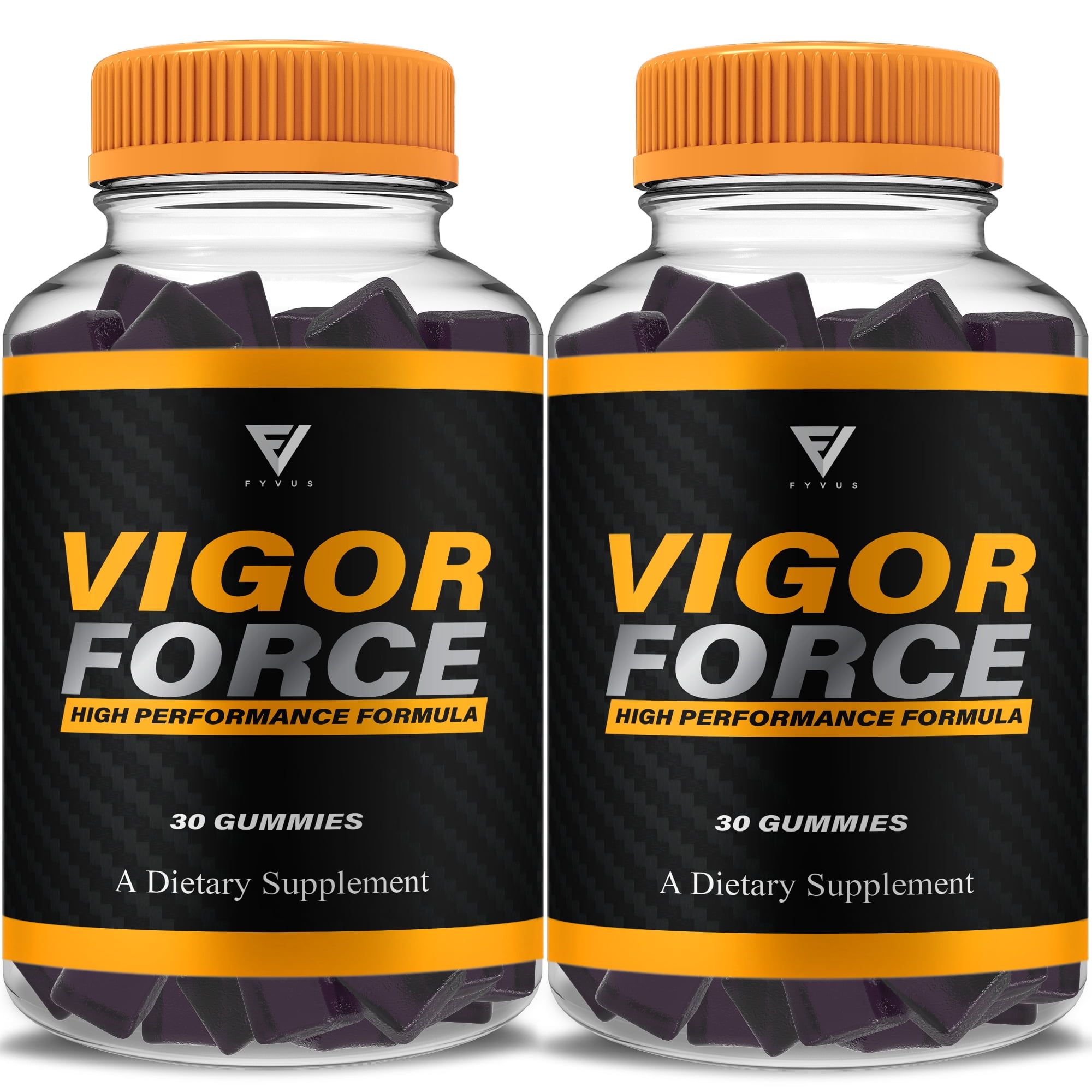 (2 Pack) Vigor Force Gummies, VigorForce Maximum Performance (2 Month ...