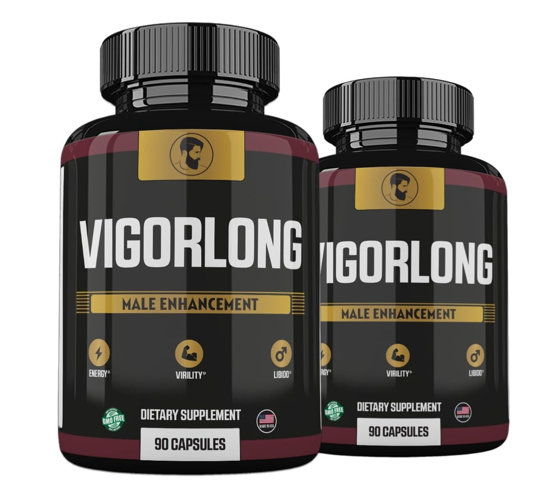 (2 Pack) Vigor Long Supplement Advanced Formula, Vigor Long for Men ...