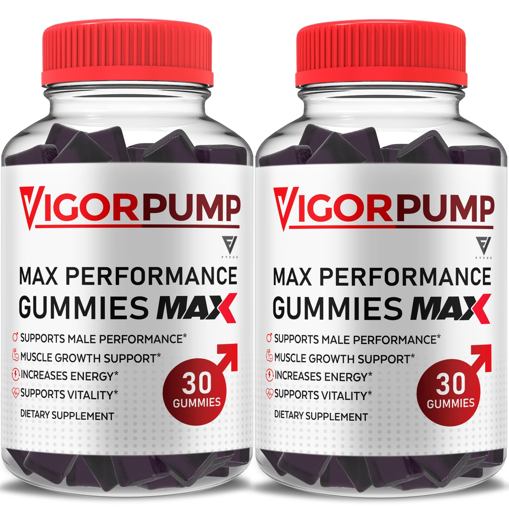 (2 Pack) Vigor Pump Max Gummies VigorPump Max Performance Gummy (2 Month Supply) - Walmart.com