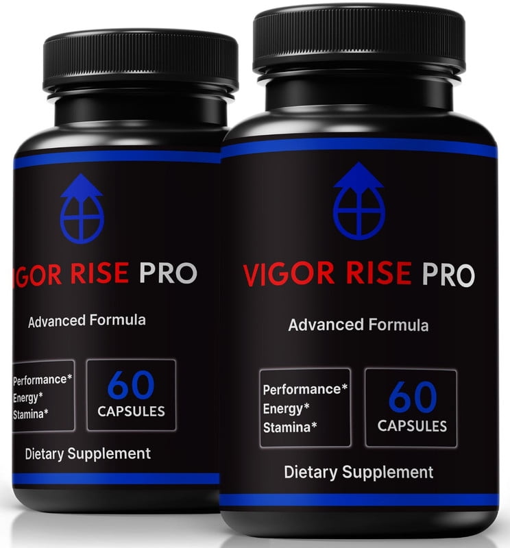 (2 Pack) Vigor Rise Pro Pills – Official VigorRise Pro All-Natural for ...