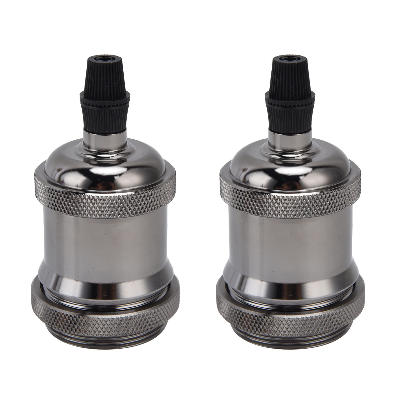 2-Pack Vintage Lamp Socket, Retro Aluminum Lamp Holder, DIY Accessory ...