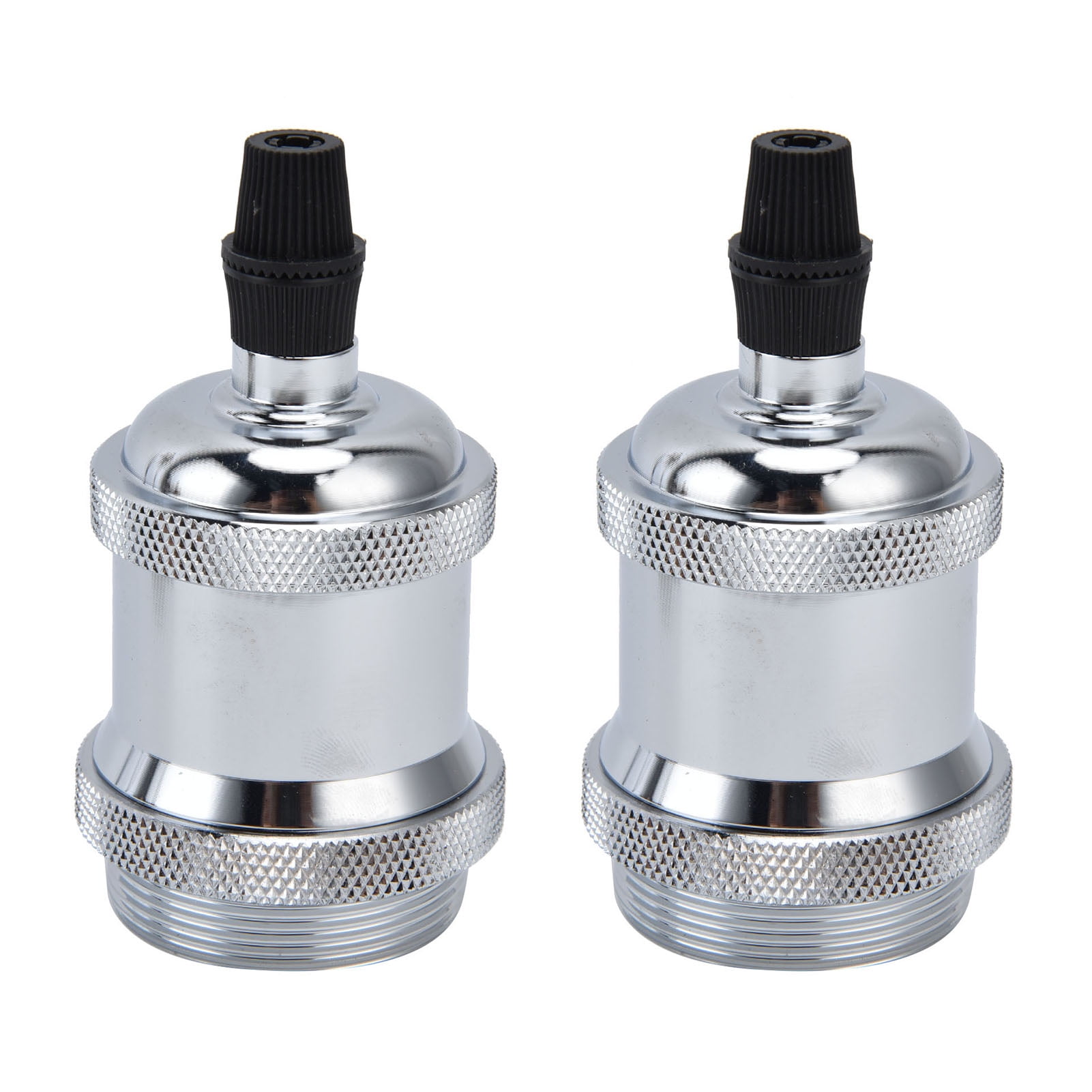 2-Pack Vintage Lamp Socket, Retro Aluminum Lamp Holder, DIY Accessory ...