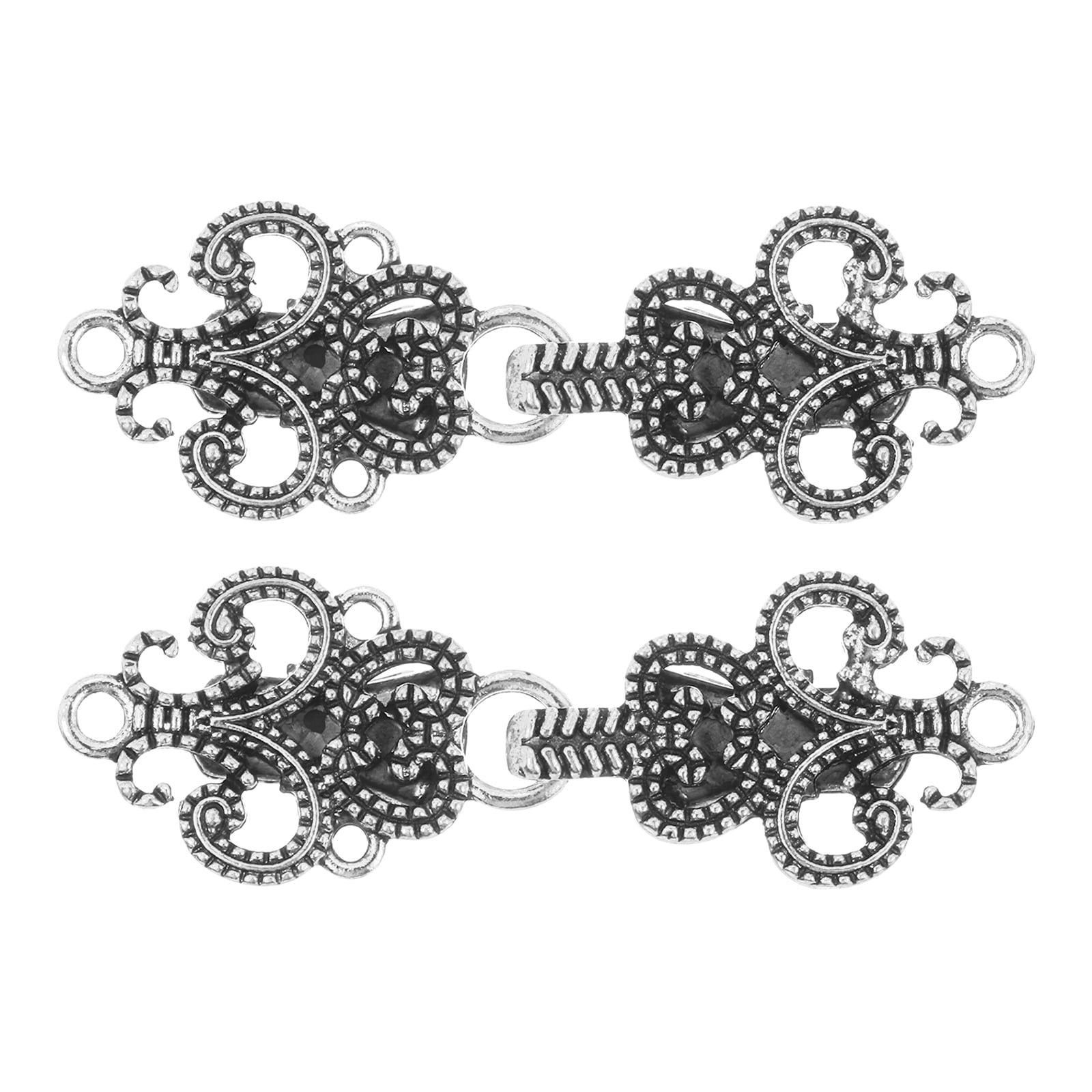2 Pack Vintage Sweater Clips, Retro Shawl Clips Cape Cloak Clasp ...