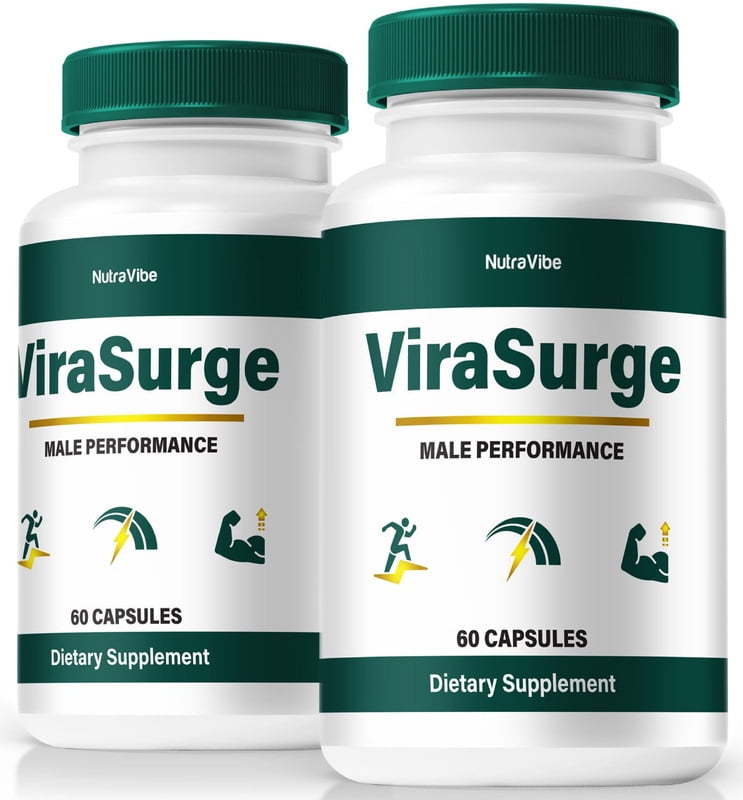 (2 Pack) ViraSurge Pills – Official Vira Surge ME All-Natural ...