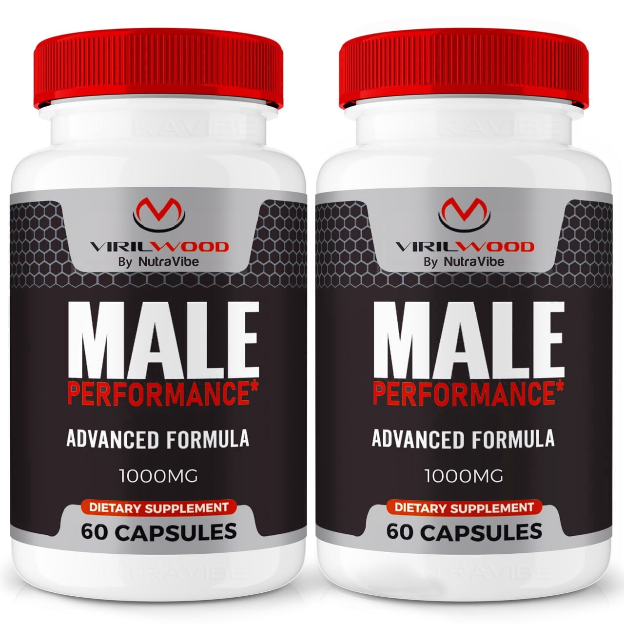 (2 Pack) Virilwood Supplement, Official Viril Wood Pills 1200 mg, All ...