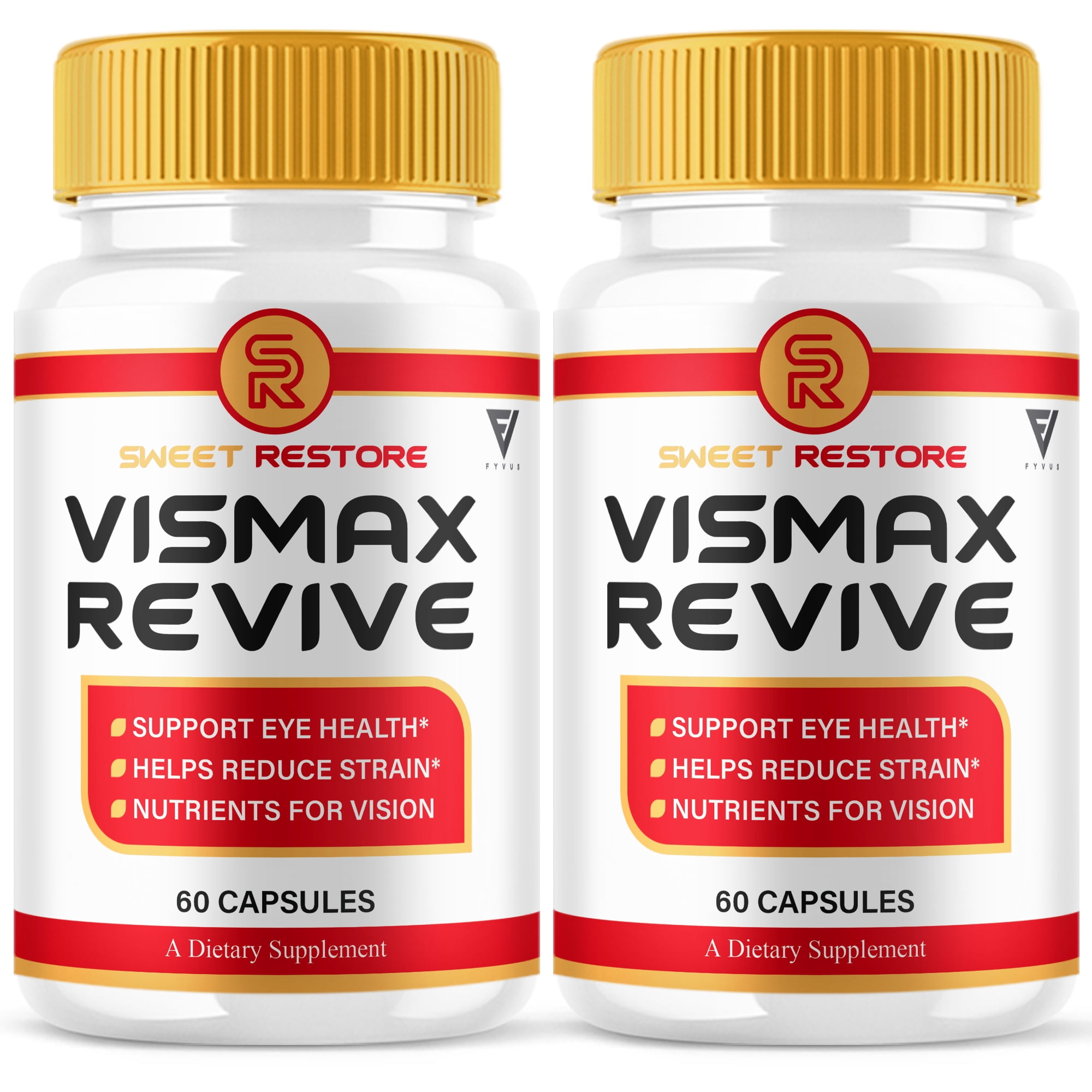 (2 Pack) VisMax Revive Advanced Overall Vision & Wellness Support (120 ...