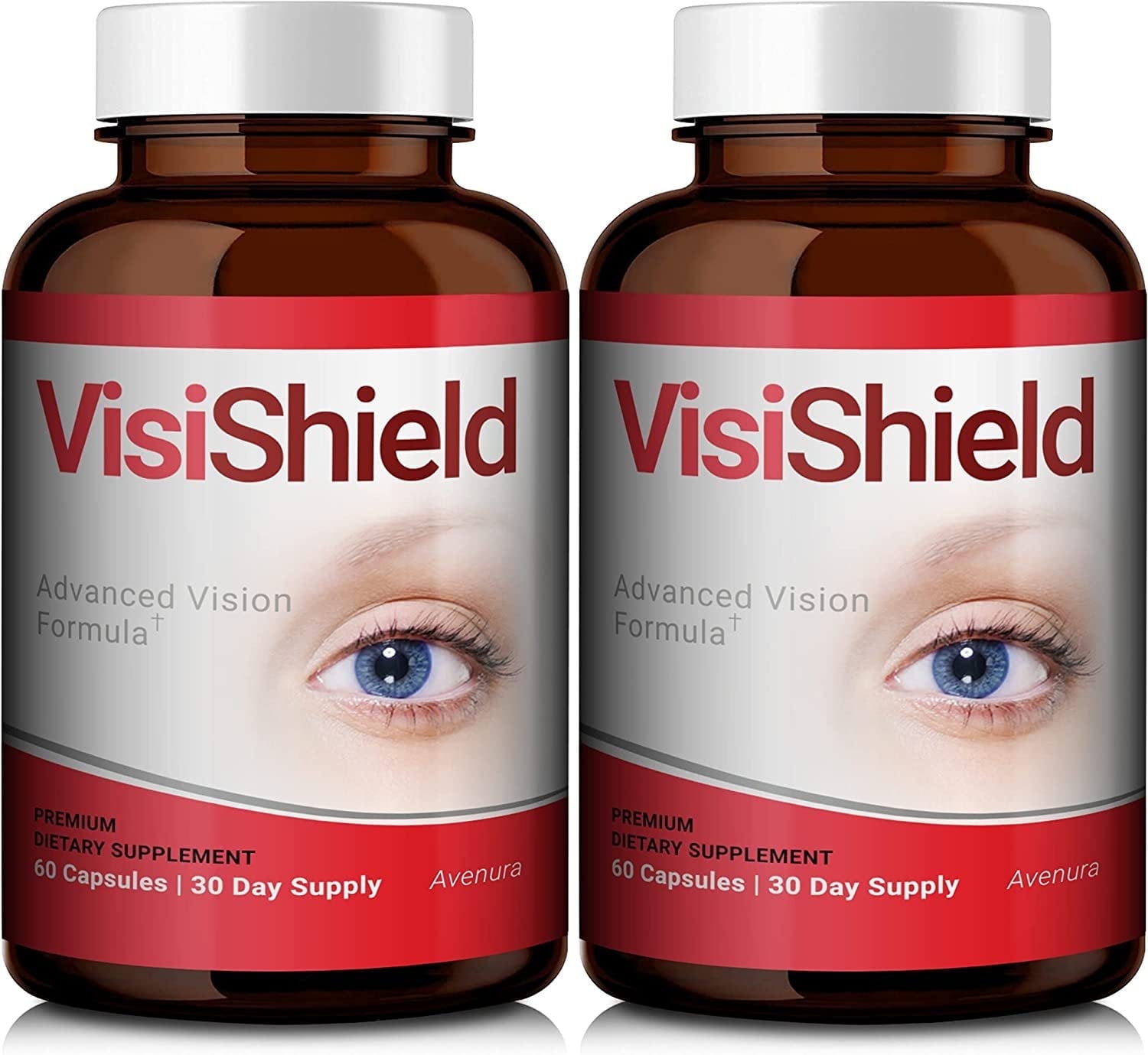 2 Pack VisiShield Advanced Vision Formula for Eyes 120 Capsules ...