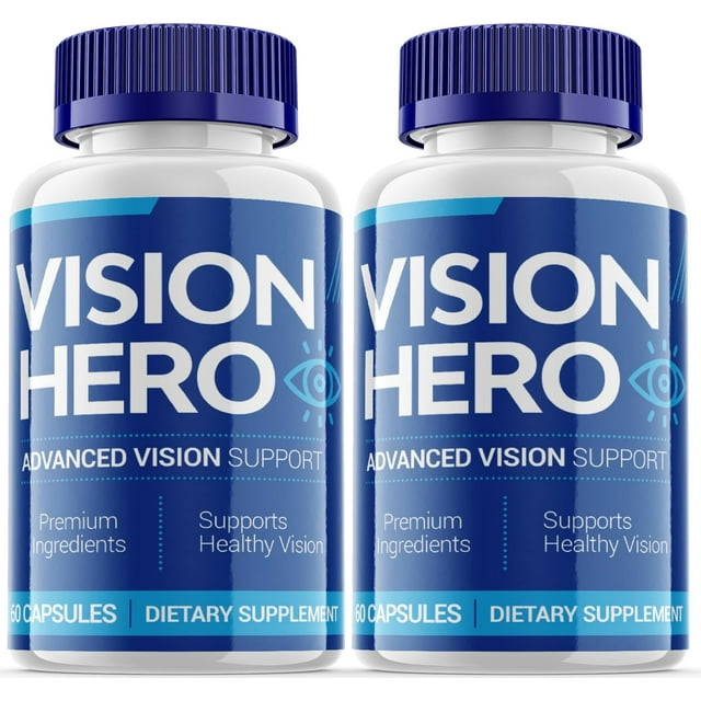 Vision Hero (2 Pack) - Advanced Vision Matrix - Eye Health Support ...