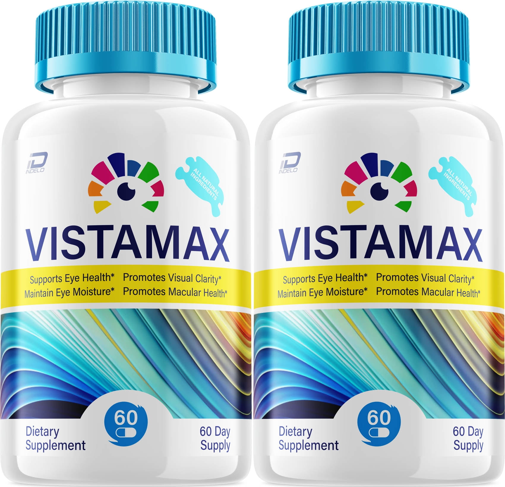 (2 Pack) Vista Max Plus Eye Support Supplement – VistaMax Capsules, Eye ...