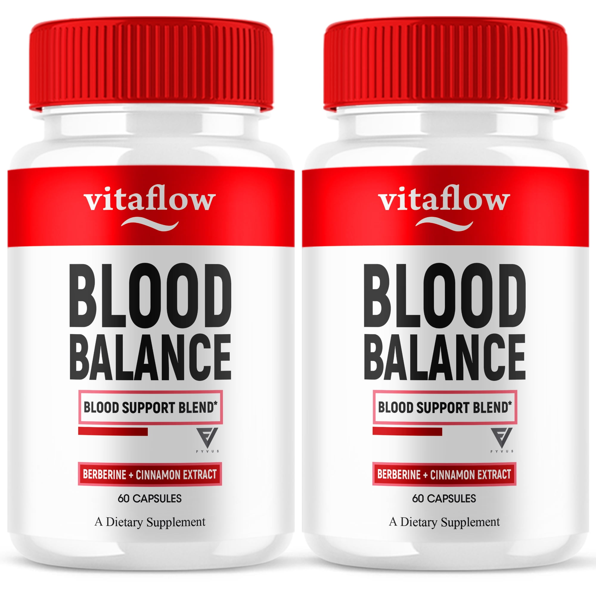 (2 Pack) VitaFlow Glycogen Support Supplement Vita Flow Capsules (120 ...