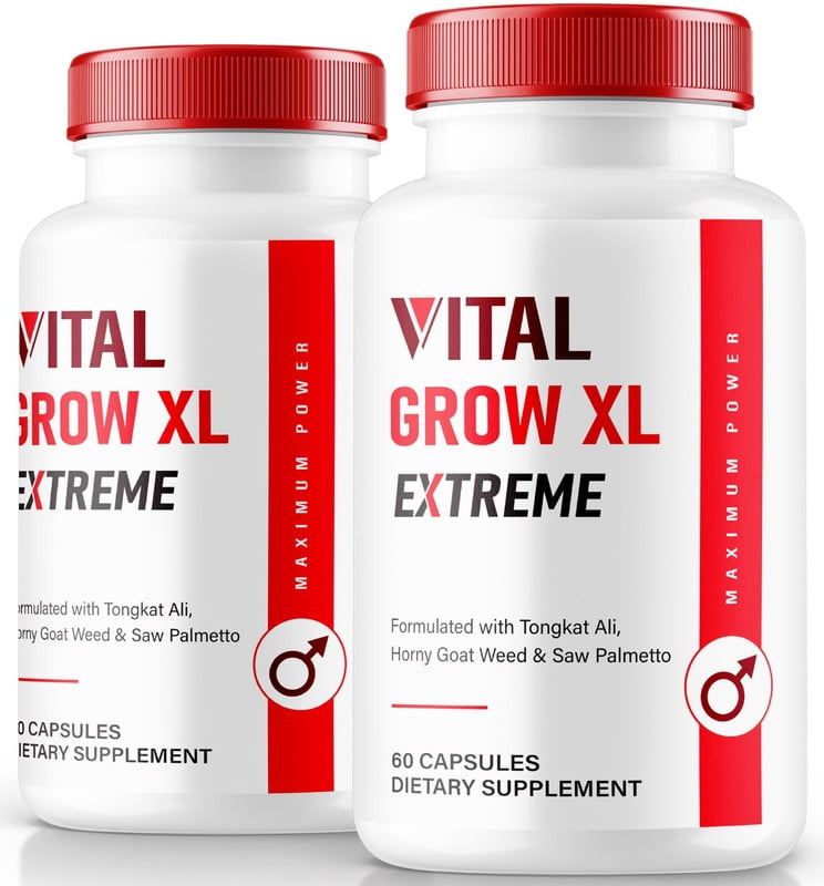 (2 Pack) Vital Grow XL Capsules – Official VitalGrow XL Extreme All ...