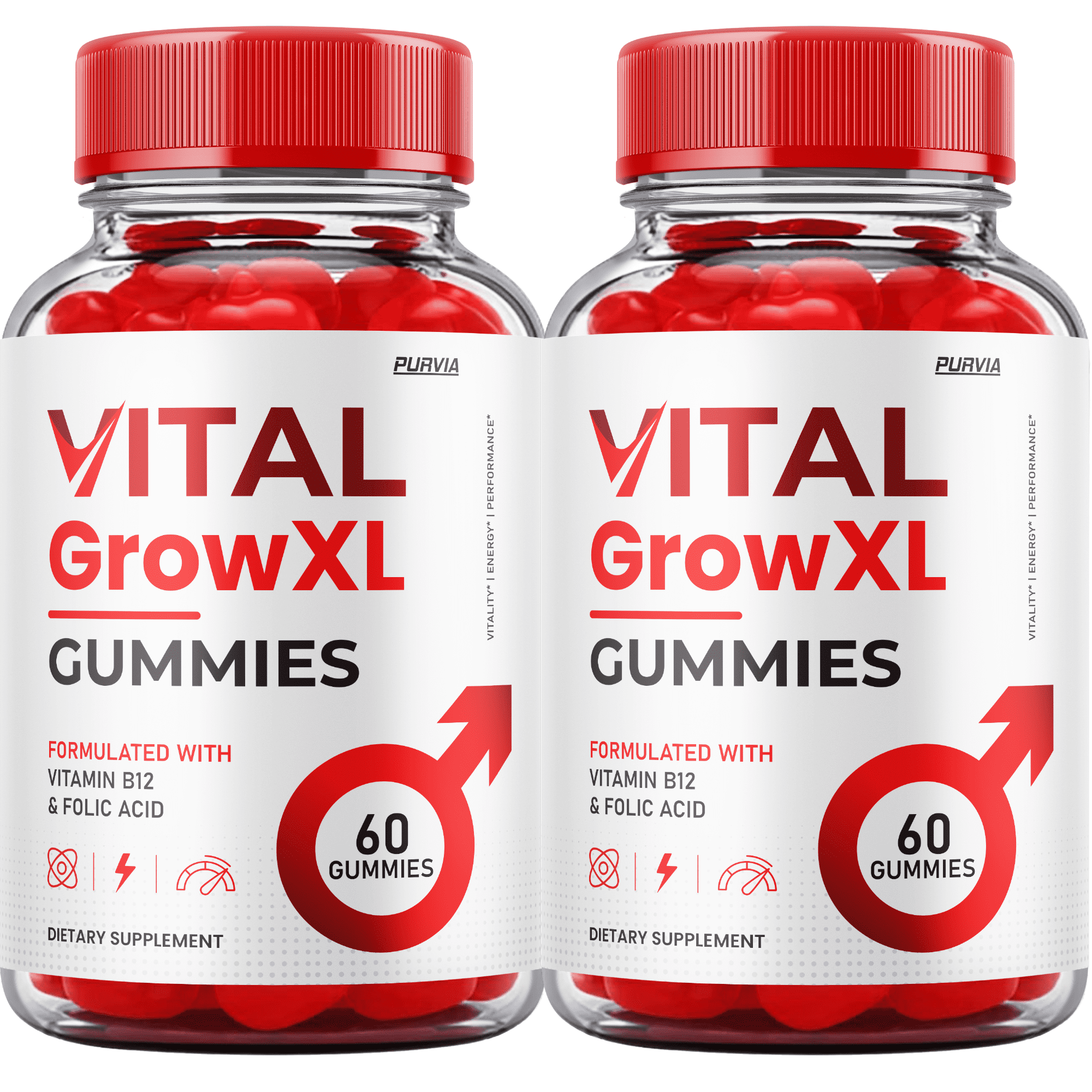 (2 Pack) Vital Grow XL Gummies Vital Grow XL Reviews, Overall Daily ...