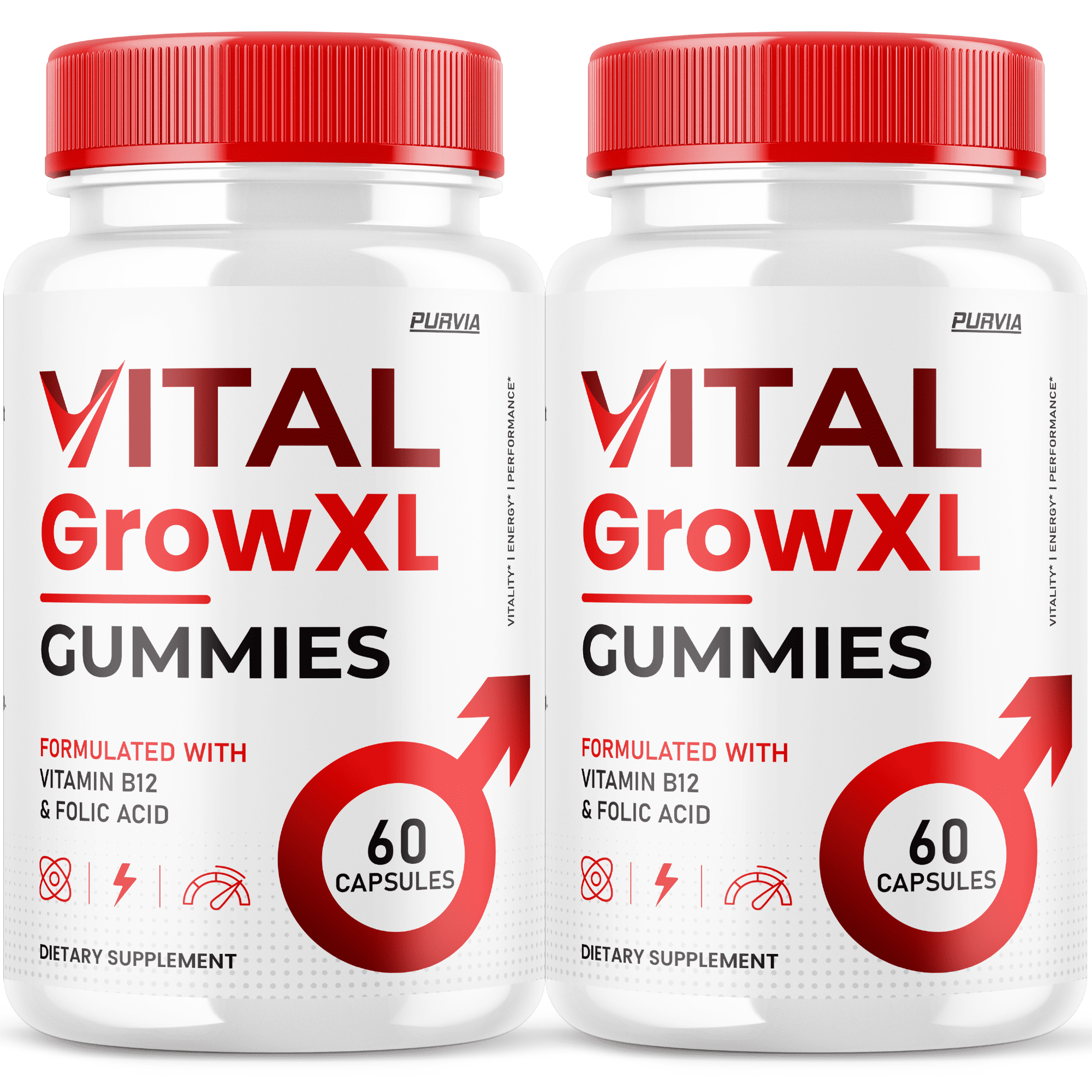 (2 Pack)Vital Grow XL Pills 1484MG Advanced Formula Proprietary Blend ...