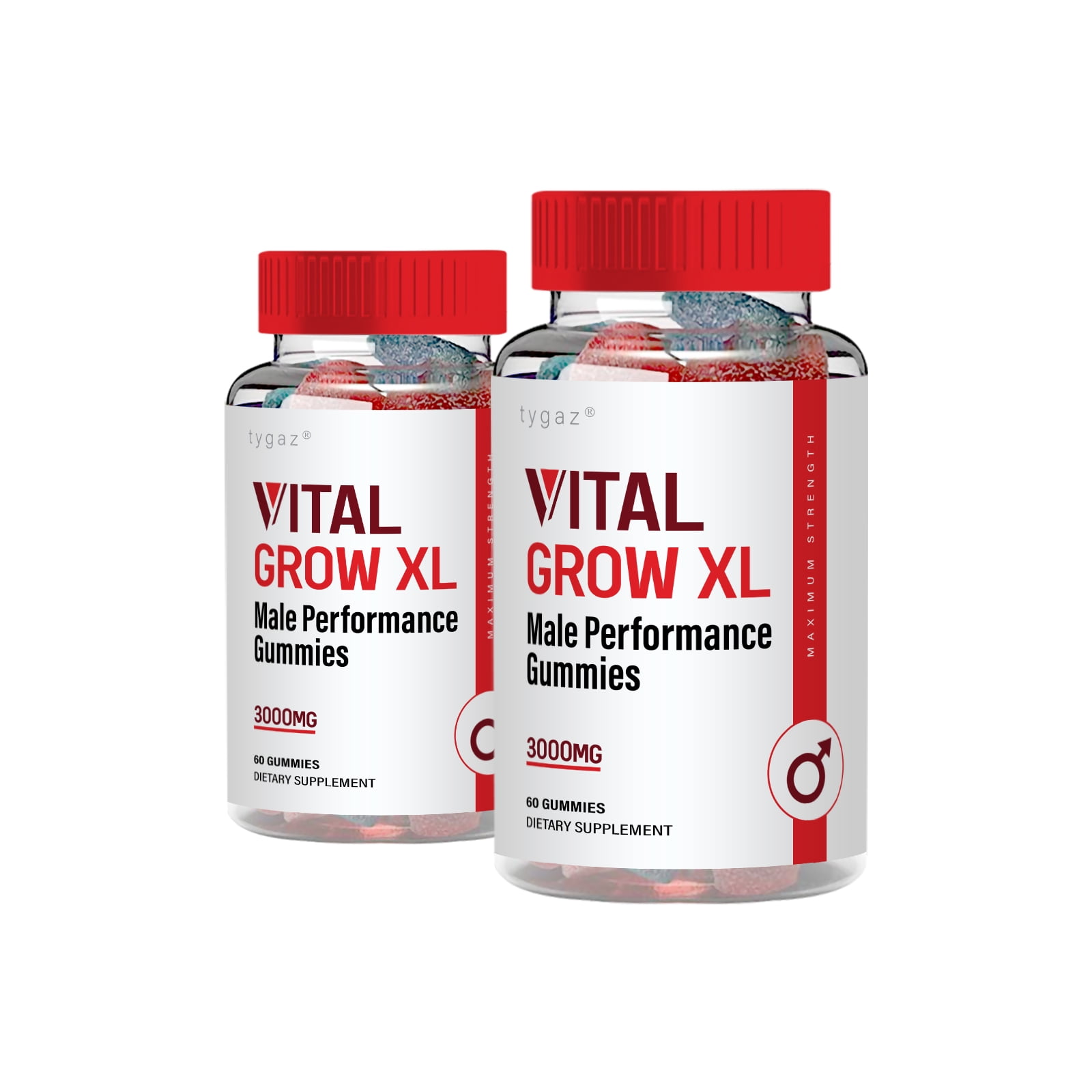 (2 Pack) Vital Grow XL - VitalGrow XL Gummies For Men - Walmart.com