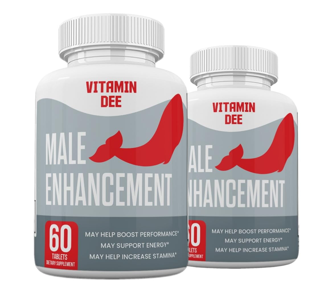 (2 Pack) Vitamin Dee Pills For Men, Vitamin Dee Male Supplement Advanced Formula, VitaminDee Max ...