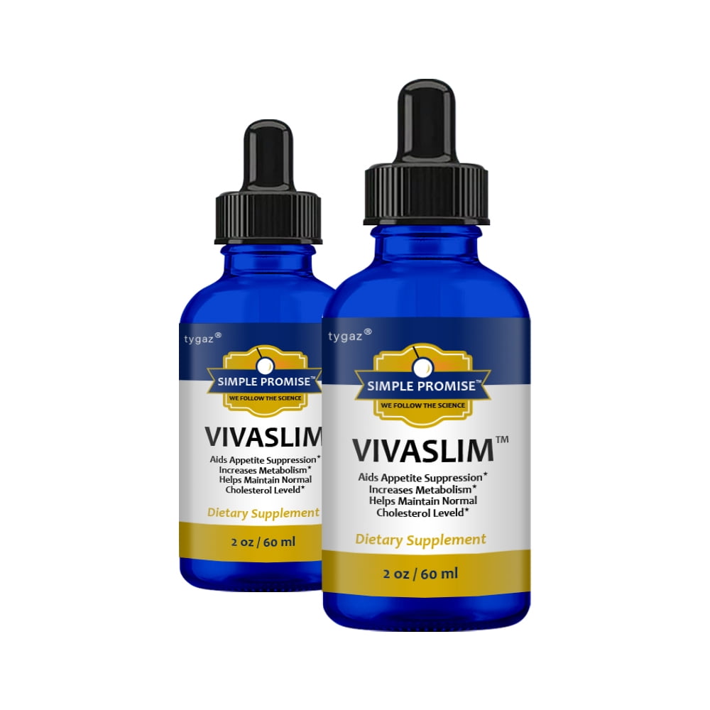 (2 Pack) Vivaslim - Vivaslim Liquid Weight Loss Drops (2oz) - Walmart.com