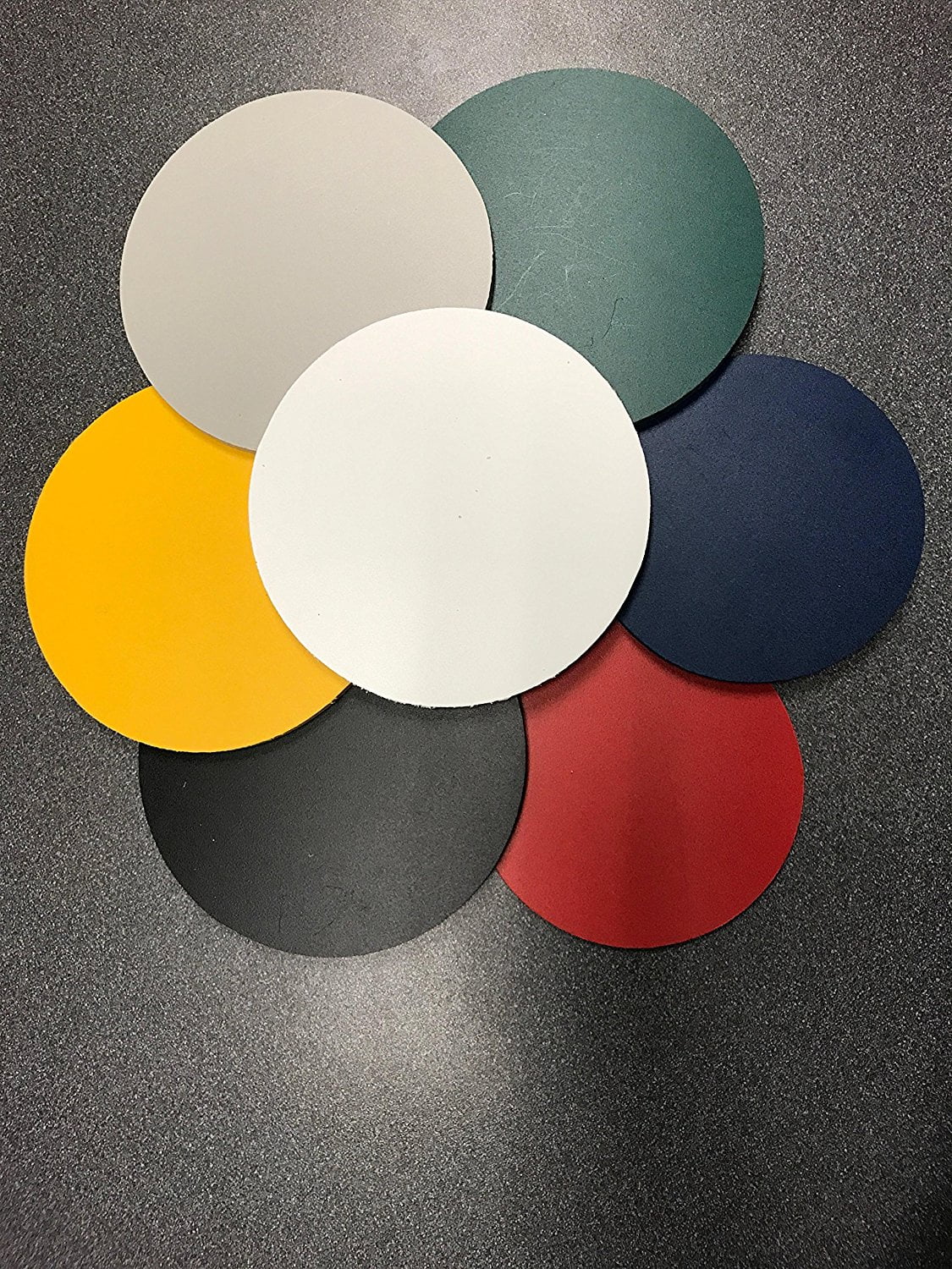 2 Pack - WHITE PVC Foam Sintra Circle 1/4" Thick Circle Disc 8 ...