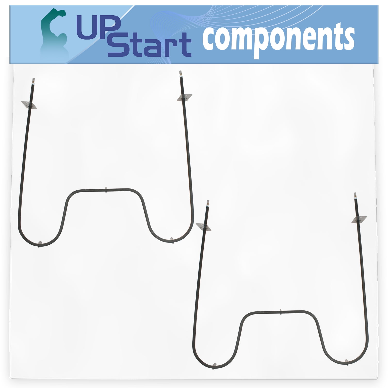 2-Pack WP74010750 Bake Element Replacement for Jenn-Air JES8750AAB ...