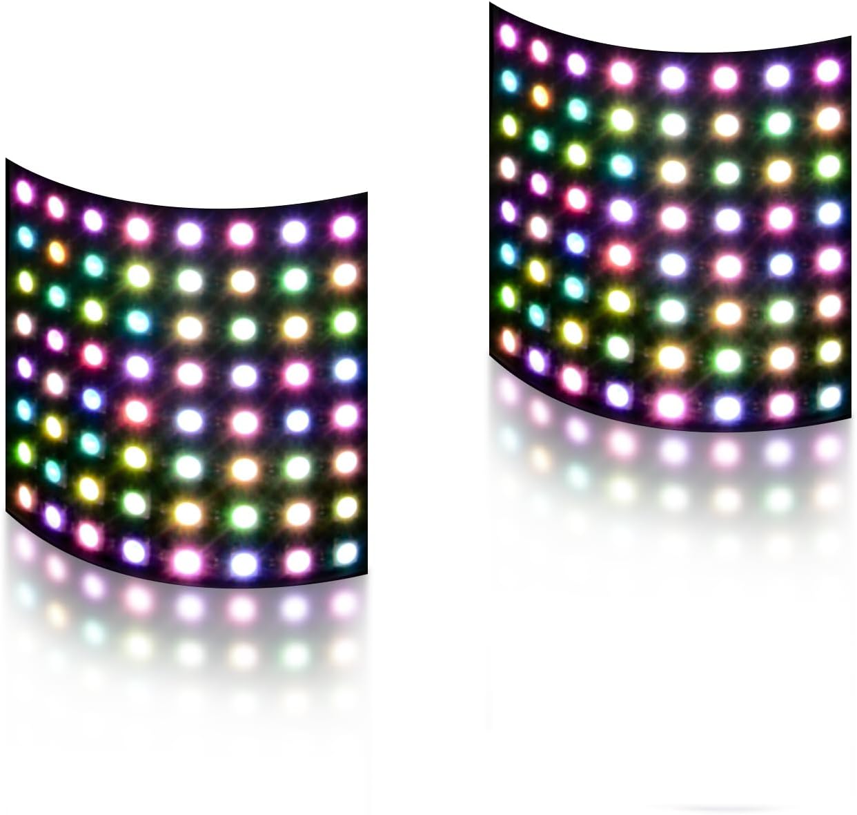 (2 Pack) WS2812B LED Matrix Panel, 8x8 64 Pixel RGB 5050SMD ...