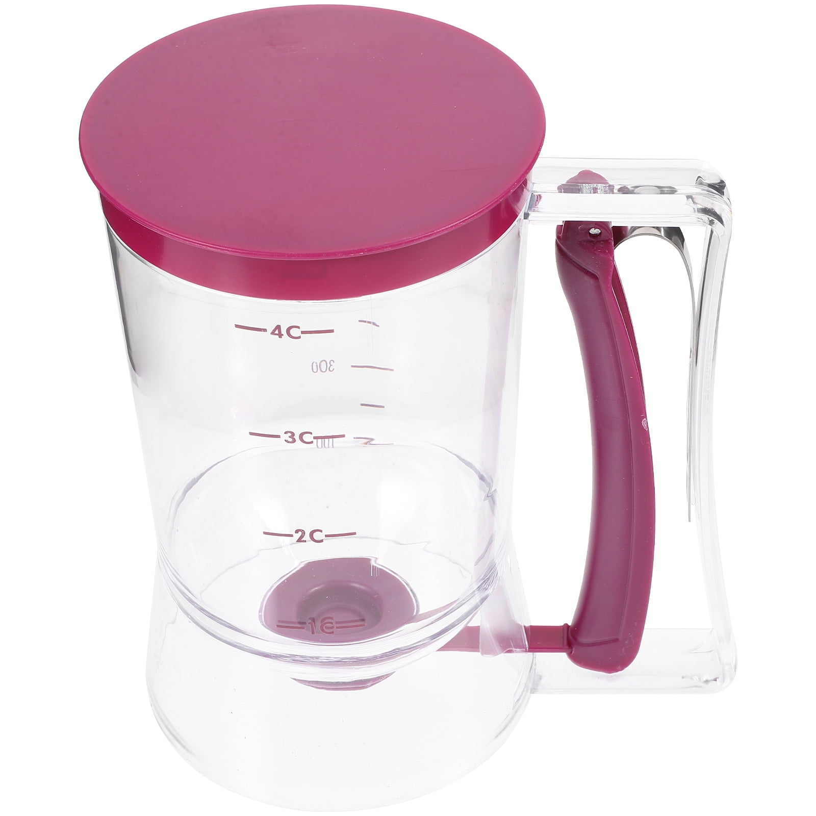 LANG Waffles Pancake Batter Plastic Dispenser with Measuring Label ...