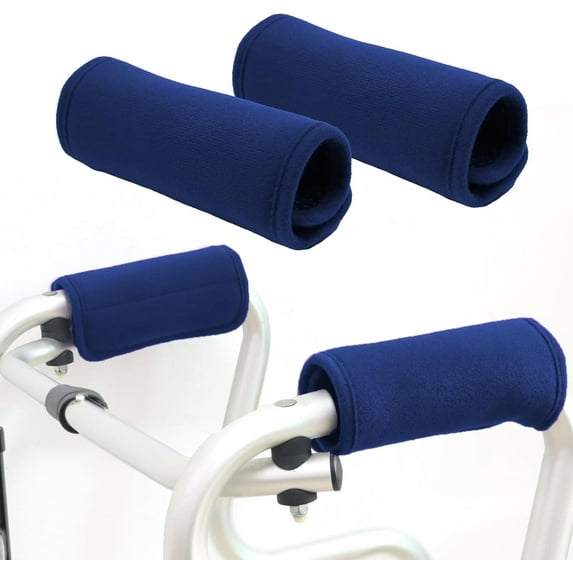 Hautllaif 2-Pack Walker Grip Covers, Soft Padded Foam Handle Covers for ...