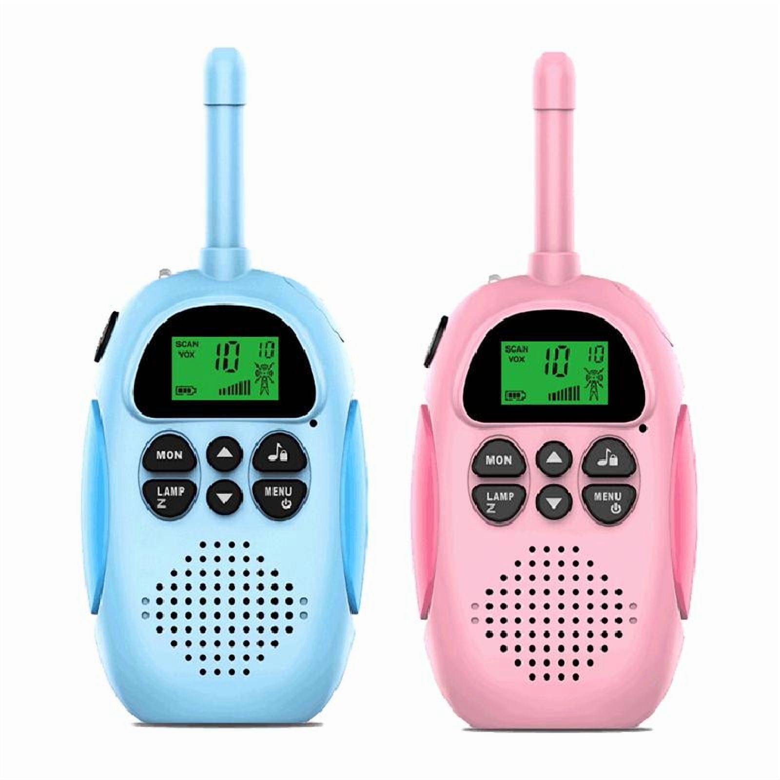 2 Pack Walkie Talkies for Kids Toys Rechargeable Battery Walkie Talky ...