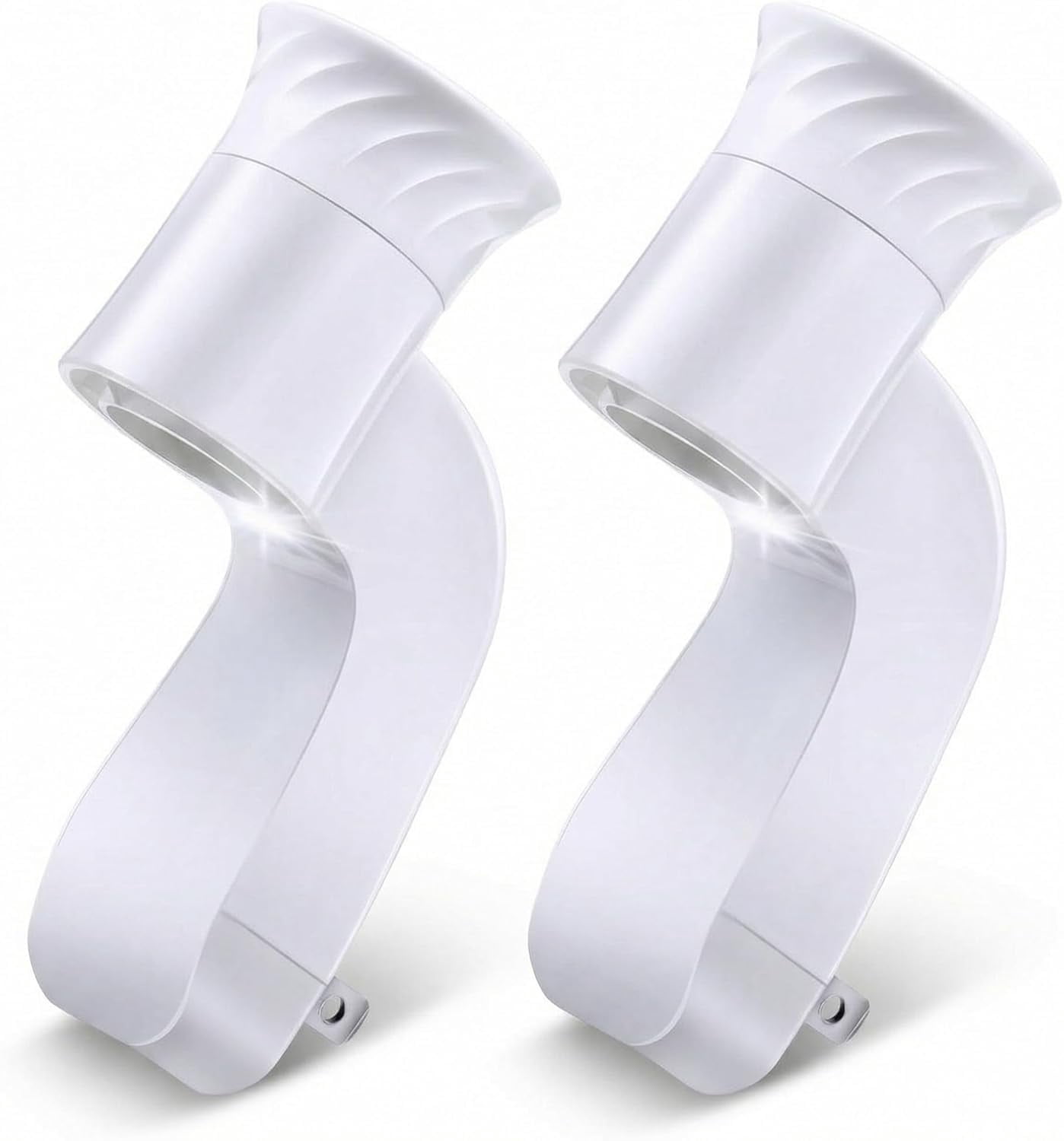 2 Pack Wall Fragrance Plug with Night Light, Compatible with Bath ...