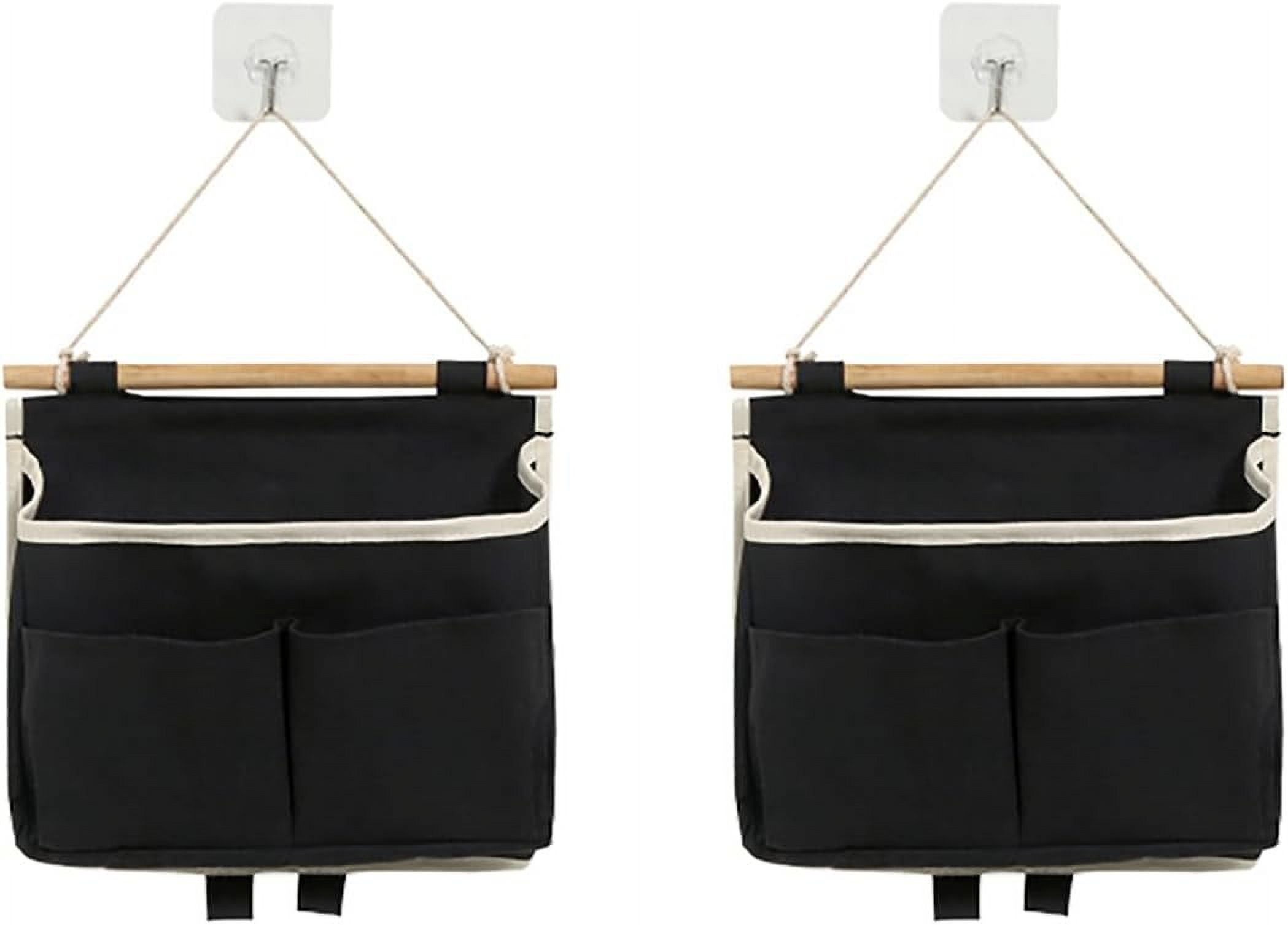 LANFENG 2 Pack Waterproof Wall Hanging Caddy Bags with Hooks in Stylish ...