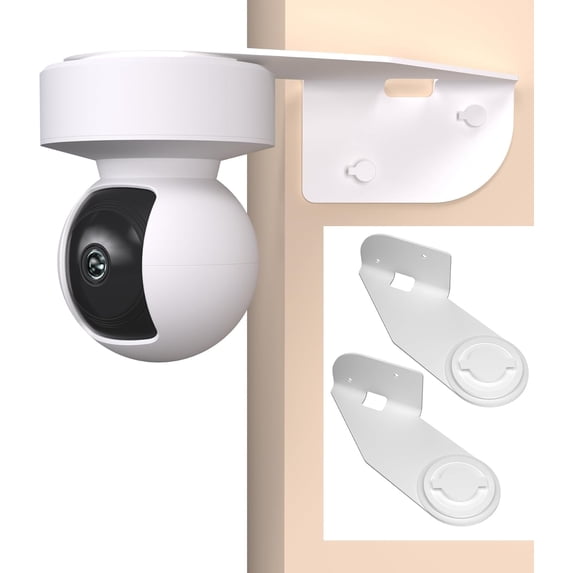 2 Pack Wall Mount Compatible with Kasa Indoor Pan/Tilt Camera EC70 ...