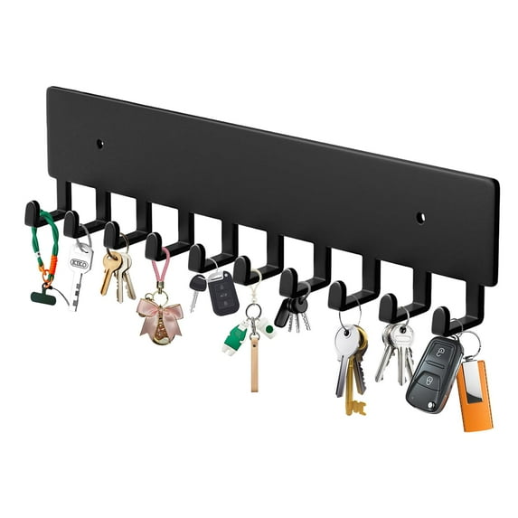 2 Pack Wall Mount Key Holder with 10 Hooks Key Rack for Entryway ...